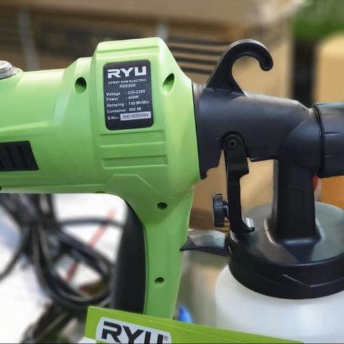 Jual Spray Gun Electric Ryu Semprotan Cat Elektrik RSE 800 - Kota ...