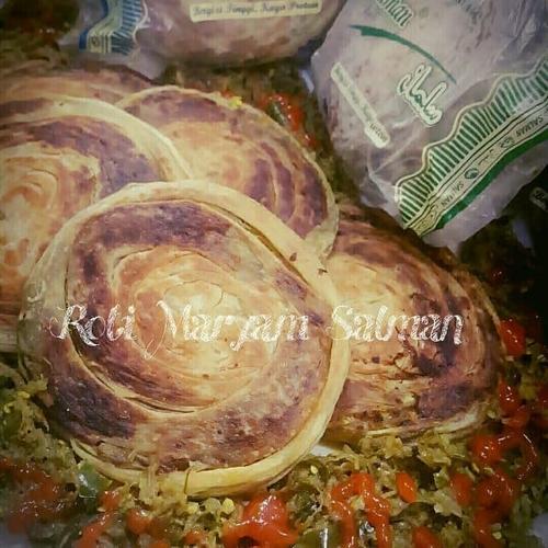 Jual Roti maryam salman asli rasa DAGING 1 pack isi 5roti mariam canai ...