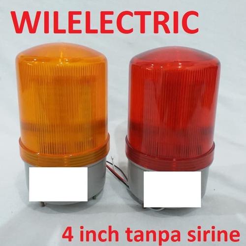 Jual lampu rotary / warning light LED 4" inch multi voltage tanpa ...