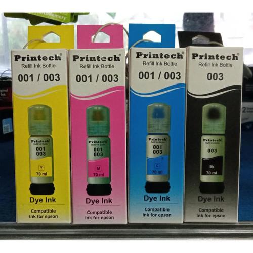 Jual PRINTECH TINTA PRINTER100 EPSON 001/003 - Biru - Kota Kendari - KALAM HIDUP KENDARI | Tokopedia