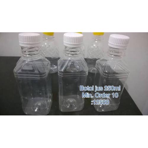 Jual Botol kemasan plastik jus yogurt teh 250ml packaging minuman ...