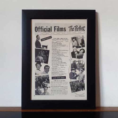Jual Poster Iklan Film Jadul 1940an Asli. Pajangan Antik Klasik Lawas ...
