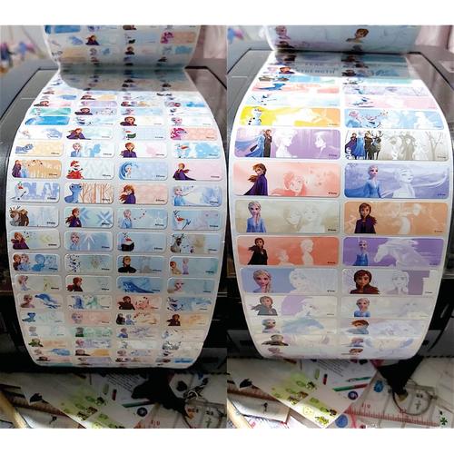 Jual Label / Sticker nama waterproof Premium Frozen 2 Ori - Kab ...
