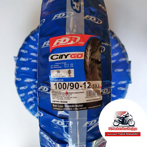 Jual FDR City Go 100/90-12 Ban Motor Tubles - Kab. Bandung - Berkat ...