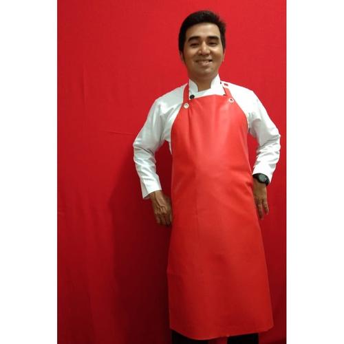 Jual Apron PVC Merah / Celemek Anti Air / Butcher Apron - Putih - Kota ...