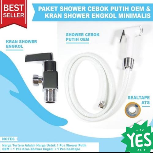 Jual SUPER HEMAT SHOWER TOILET MODEL TOTO+ KRAN CLOSET/JET SHOWER+KRAN ...