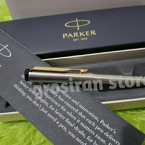 Jual Pulpen parker vektor silver Custom logo ukir Grafir nama kado ...