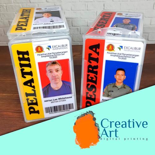 Jual Cetak ID Card 2 Sisi + Holder - Jakarta Barat - Creative_Art ...