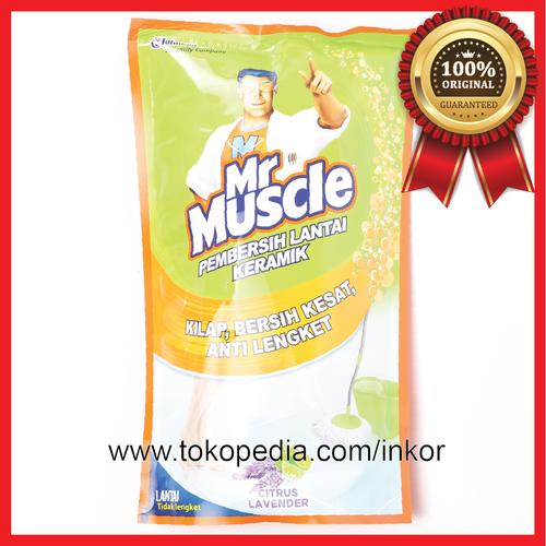 Jual MR MUSCLE AXI TRIGUNA PEMBERSIH KERAMIK CITRUS LAVENDER POUCH 800ML - Kab. Tangerang - Inko ...