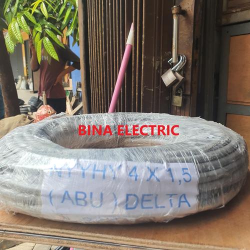 Jual Kabel Listrik NYYHY 4x1.5 4x1,5 4x1,5mm 4x1.5mm Delta 37M 37 Meter ...