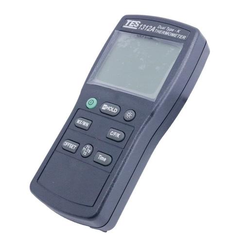 Jual TES-1312A Digital Industrial K Type Thermocouple Thermometer ...