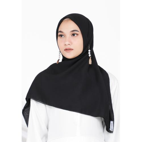 Jual Hijab Ellysha FEIKA SIMPLY HIJAB SQUARE BLACK - Kota Tangerang Selatan - Hijab Ellysha ...