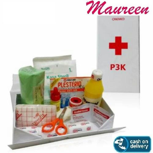 Jual Kotak P3K Onemed Lengkap First Aid Kid Box P3K Kotak Mobil - P3K ...