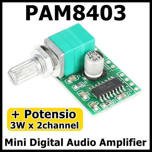 Jual Mini Digital HiFi Audio Amplifier PAM 8403 for arduino - Kota ...