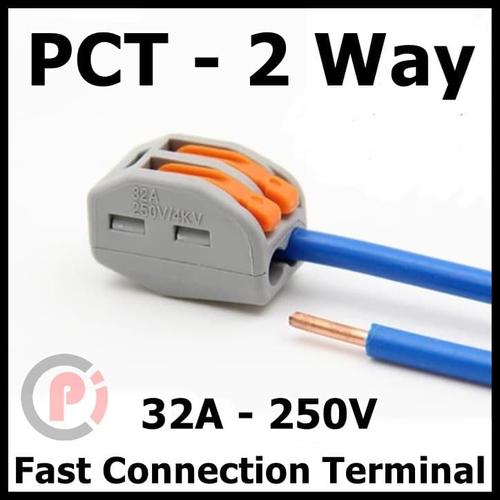 Jual Compact Terminal Block 2P 2 wire pin connector - Kota Medan - Pi ...