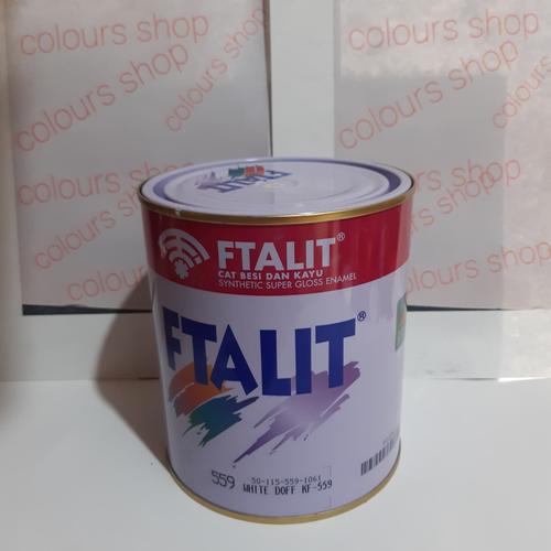 Jual CAT FTALIT KAYU BESI WHITE DOFF/PUTIH DOFF 559-1KG - Kota ...