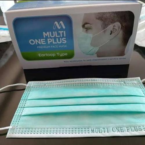 Jual masker 3 ply multi one plus - Kab. Tangerang - Pratamaku | Tokopedia