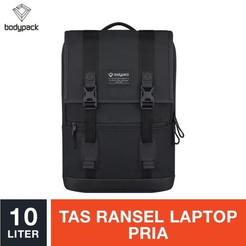Jual Bodypack Prodigers Troops Laptop Backpack - Black / Tas Laptop ...