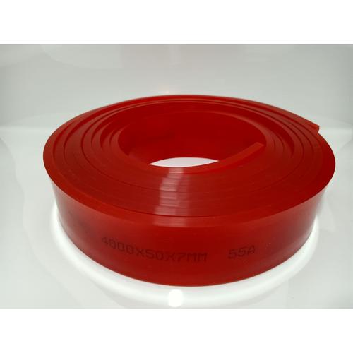 Jual Karet Rakel Sablon Merah Papak 7MM 55A Alat Sablon Manual ...