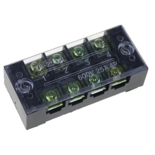 Jual Terminal Block 4P 25A / Terminal Blok TB-2504 / Terminal Block TB ...