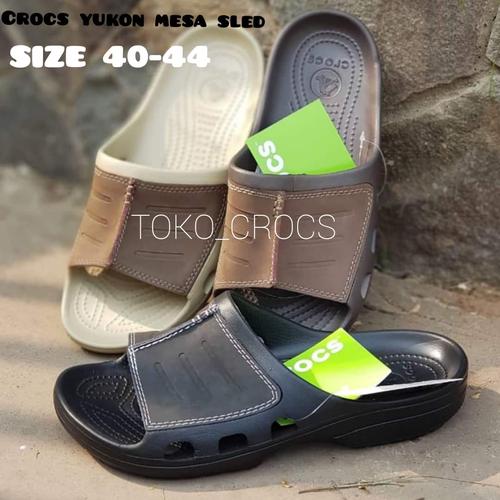 Jual Sandal Crocs Pria yukon Mesa slide / Crocs Yukon mesa / crocs ...
