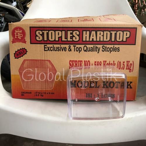 Jual Toples Nastar Kue Kering Plastik Kotak 500gr 1/2 kg Hardtop ...