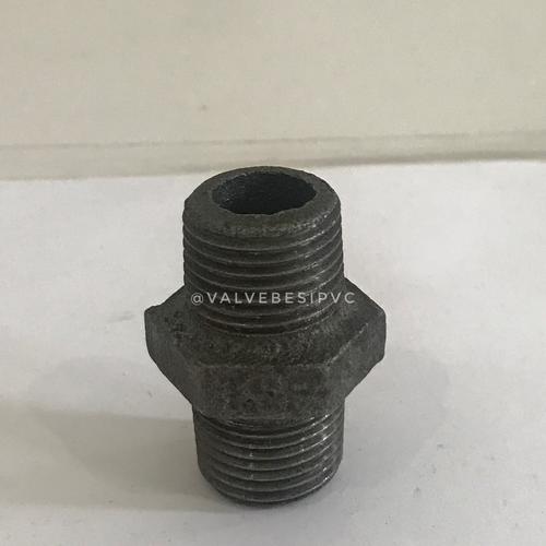 Jual Double Nipple / Nepple BS TSP/ Dobel nepel Black Steel Hitam TSP 2" - Jakarta Pusat - Valve ...
