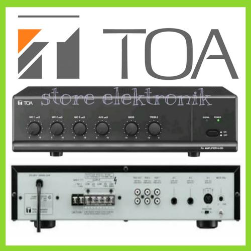 Jual Amplifier Ampli TOA ZA 230W Power 30 Watt - Jakarta Barat - Store ...