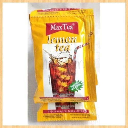 Jual MAXTEA LEMON TEA 25GR 10PCS - Kota Bogor - CTR GROSIR | Tokopedia