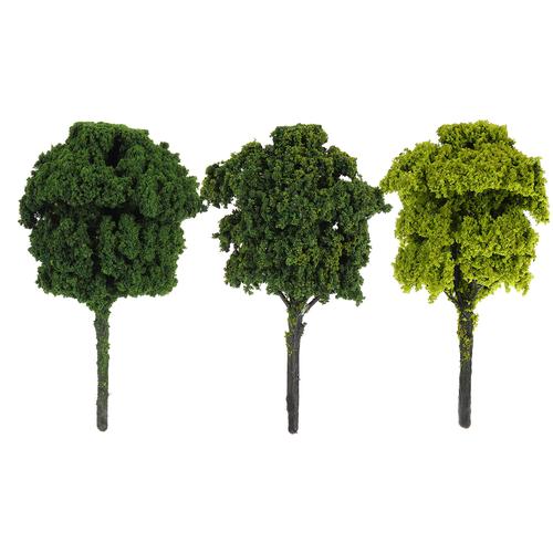 Jual Mini DIY Artificial Tree Model Military Model Scenario Train Sand ...