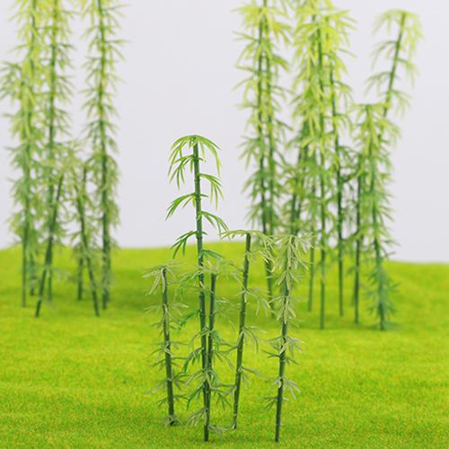 Jual 20Pcs HO/OO Scale Model Bamboo Tree for Building Street Scene ...