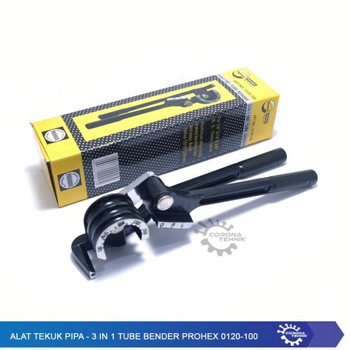 Jual Alat Tekuk Pipa - 3 In 1 Tube Bender Prohex 0120-100 - Jakarta ...