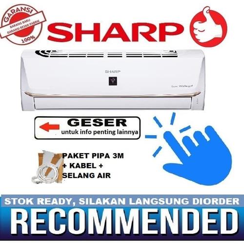 Jual SHARP AC 1 PK AH AP9UHL-LOW WATT tanpa PASANG PIPA 3 MTR -JAK-TANG ...
