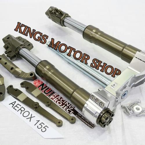 Jual Upside Down USD Yamaha Aerox 155 merk NUI Racing Double Disc ...