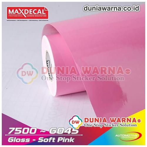 Jual MAXDECAL 7500 045 SOFT PINK Skotlet Vinyl Motor Bahan Cutting ...