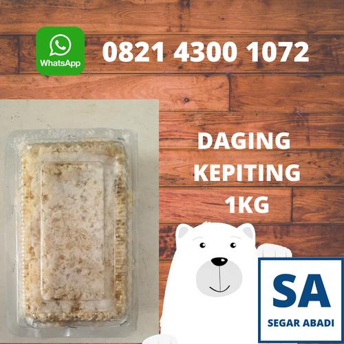 Jual DAGING KEPITING CRAB MEAT SEAFOOD FROZEN 1KG | HALAL FRESH FROZEN ...