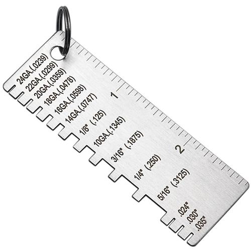 Jual Metal Sheet Thickness Gauge Welding Gage Soldering Inspection ...