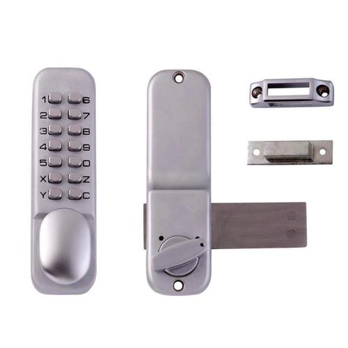 Jual Universal Keyless Entry Mechanical Keypad Push Button Password ...