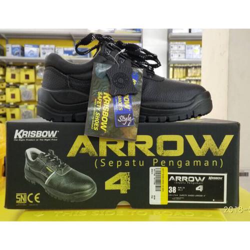 Jual Krisbow Sepatu Pengaman safety shoes Arrow 4 inch - Kota Bandung ...