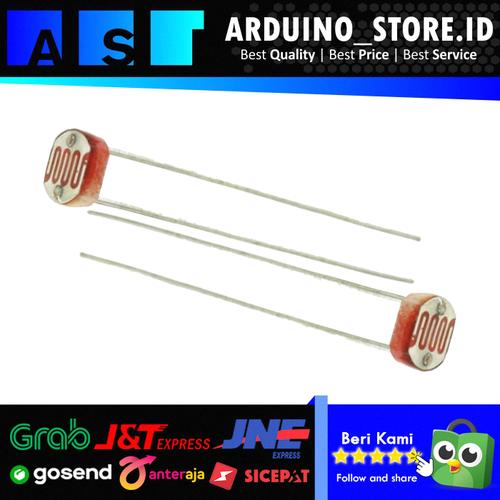 Jual LDR GL5516 Light Dependent Resistor 5mm - Kota Depok - ARDUINO ...