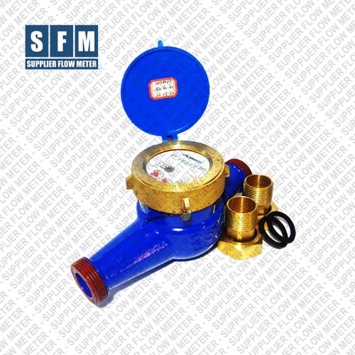 Jual WATER METER 1 INCH CALIBRATE DN25 CONNECTION SCREW/DRAT 25MM (1 ...