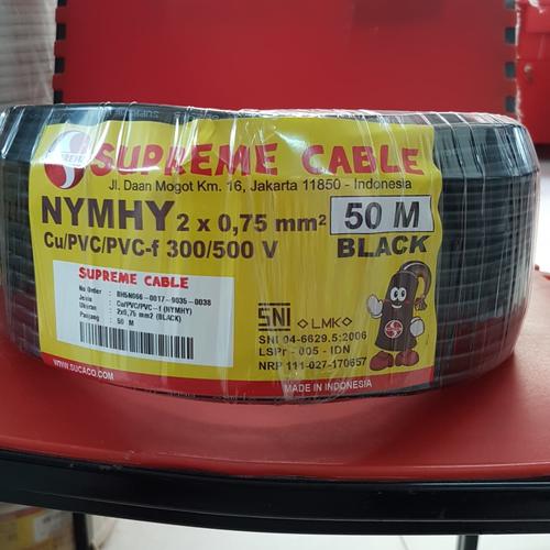 Jual KABEL NYYHY SUPREME 2X0.75 SERABUT 2 X 0.75 - Jakarta Barat - CENTRAL INDAH TEKNIK | Tokopedia