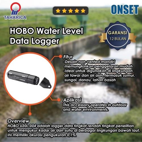 Jual HOBO Water Level Data Logger (Ketinggian Air) (13 ft) - U20L-04 ...