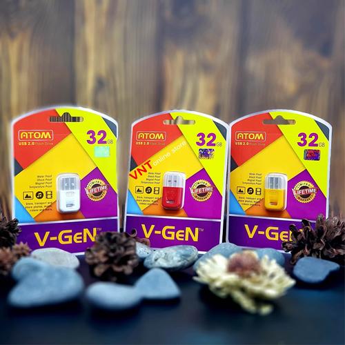 Jual USB 2.0 Flashdisk 32gb ATOM Flash Disk V-GEN 32 gb Flashdrive VGEN ...