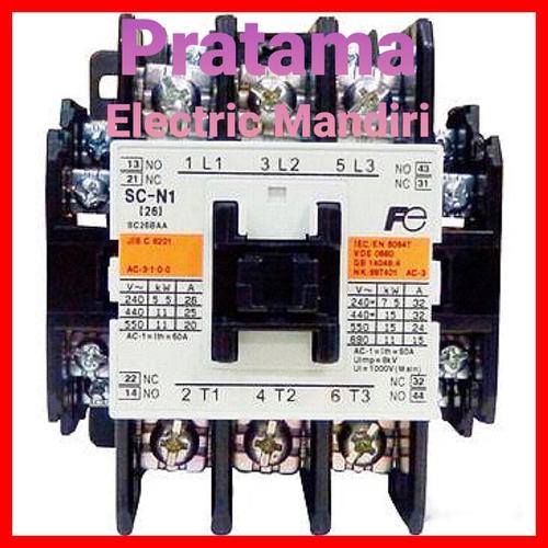 Jual MAGNETIC CONTACTOR KONTAKTOR SC-N1 220VAC FUJI ELECTRIC - Jakarta Barat - Pratama Electric ...