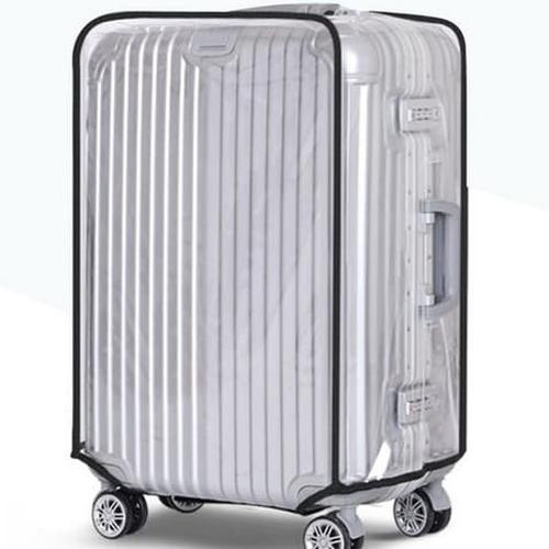 Jual 18 20 22 24 26 28 32 inch Sarung Pelindung Cover Koper Transparan ...