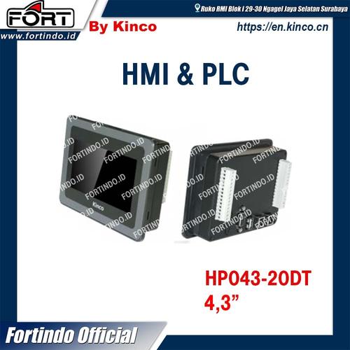 Jual HMI+PLC Green Series HP043-20DT 4.3 inch MERK FORT BY KINCO - Kota Surabaya - Fortindo ...