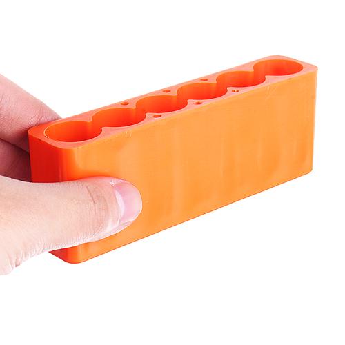 Jual 6 Holes 18650 Battery Clamp Battery Mounting Jig For Battery Spot ...