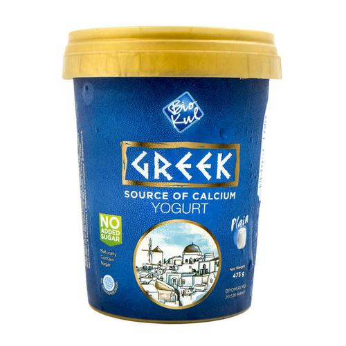 Jual BIOKUL Greek Yogurt Plain No Sugar 473gr - Jakarta Barat - Lovely ...