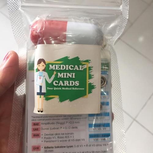 Jual Medical Mini Cards - Kota Makassar - Medical Mini Notes Team ...